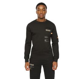Duck and Cover - "Applewood" Sweatshirt f&uuml;r Herren (Schwarz)
