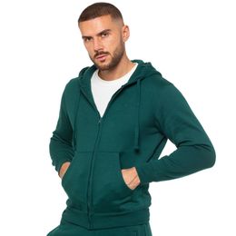 Enzo | Herren Zip Hoodie - Gr&uuml;n