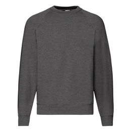 Fruit of the Loom Herren Raglan-&Auml;rmel Belcoro&reg; Sweatshirt (Dark Heather)