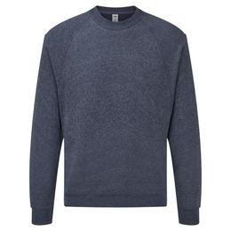 Fruit of the Loom Herren Raglan-&Auml;rmel Belcoro&reg; Sweatshirt (Heather Navy)