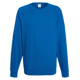 Fruit of the Loom Herren leichtes Raglan Sweatshirt (240 GSM) (Royal)