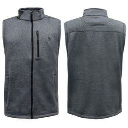 Timberland Rei&szlig;verschluss &auml;rmellose graue M&auml;nner BodyWarmer Gilet 7600J 912
