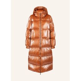 Funktionsjacke K-way "K-way Winterjacke RUENNE THERMO PEARLY", Damen, Gr. L, orange, Obermaterial: 100% Nylon. F&uuml;llung: 90% Entendaunen, 10% Entenfedern, Jacken Funktionsjacke