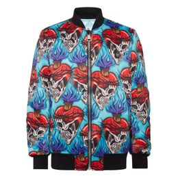 Philipp Plein Bomberjacke Tattoo