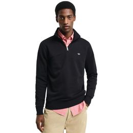 Gant | Herren gesticktes Schild halbe Zip Sweatshirt