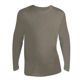SOLS Herren Monarch Langarm T-Shirt (Khaki)
