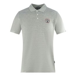 Aquascutum London Wappen Graues Poloshirt