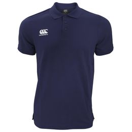 Canterbury Herren Waimak Kurzarm Pique Polo Shirt (Marine)
