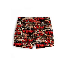 "Rosso Corsa" Badeshorts