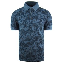 Eden Park Paris Maxiflore Herren Navy Polo Shirt