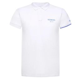 Iceberg Eisberg Wei&szlig;es Polohemd