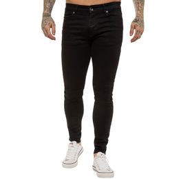 Enzo Herren Skinny Super Stretch Denim Jeans