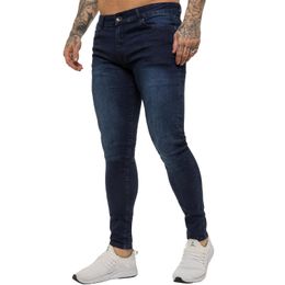 Enzo Herren Skinny Super Stretch Denim Jeans