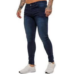 Enzo Herren Skinny Super Stretch Denim Jeans