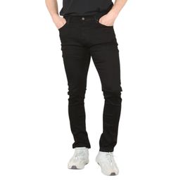MYT Herren Skinny Fit Jeans Stretch Denim in Schwarz
