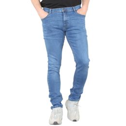 MYT Herren Skinny Fit Jeans Stretch Denim in Mittelblau