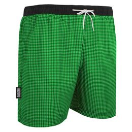 GUGGEN Mountain Herren Badehose Kariert