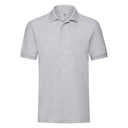 Fruit of the Loom - "Premium" Poloshirt f&uuml;r Herren (Grau meliert)