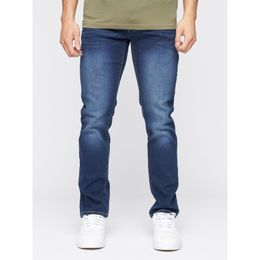 CrossHatch - "Farrowed" Jeans f&uuml;r Herren (Dunkle Waschung)