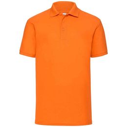 Fruit of the Loom - Poloshirt f&uuml;r Herren (Orange)