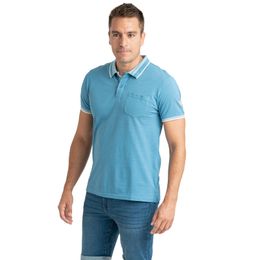 Herren Kurzarm Baumwoll-Polohemd mit Tasche PRI2631