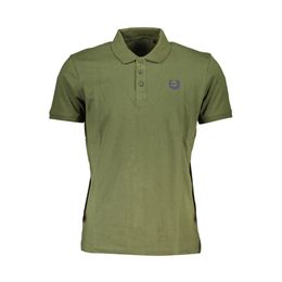 Gianmarco Venturi Verde Baumwoll-Herrenpolo