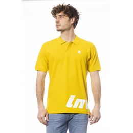 Invicta Gelbes Baumwoll-Herren Poloshirt