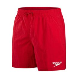 Speedo - "Essential 16" Badeshorts f&uuml;r Herren (Rot)
