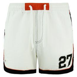 Wei&szlig;e Badeshorts f&uuml;r Herren von Champion