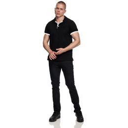 Rusty Neal Kontrast Polo Pique Shirt Regular Fit