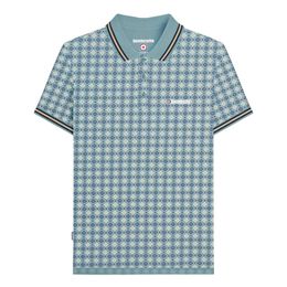 Lambretta - "SS25" Poloshirt f&uuml;r Herren (Rauchblau)
