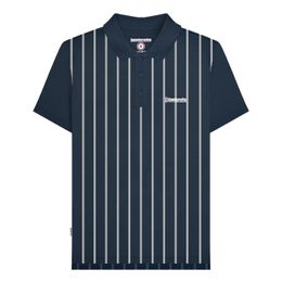 Lambretta - Poloshirt f&uuml;r Herren (Marineblau/Wei&szlig;)