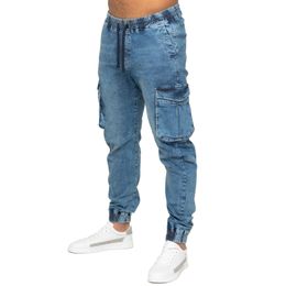 Enzo | Herren Cargo-Jogger-Jeans