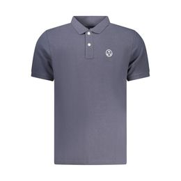 North Sails Blaues Baumwoll-Herren-Polo