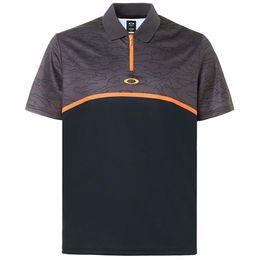 Oakley Farbblock Camouflage Black Rei&szlig;verschluss UP Mens Polo Shirt 434216 02e