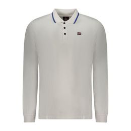 Norwegen 1963 Bianco Baumwolle Herren Polo-Shirt