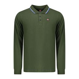 Norwegen 1963 Verde Baumwolle Herren Polo