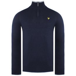 Lyle & Scott Lyle & Scott Merino Golf Mens Navy Pullover