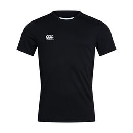Canterbury Unisex Club Dry T-Shirt f&uuml;r Erwachsene (Schwarz)