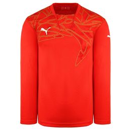 Puma Graphic Long Sleeve Red Mens Torh&uuml;ter Shirt 700399 03