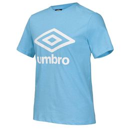 Umbro gro&szlig;er Logo Herren Sky Blue T-Shirt