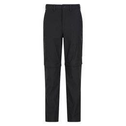 Mountain Warehouse Herren Trek Cabrio-Hose (Schwarz)
