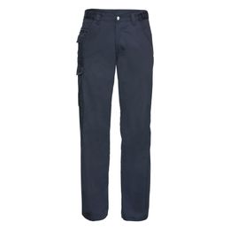 Russel Athletic Russell Mens Polycotton Twill Trouser / Pants (Regular) (French Navy)