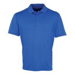 Premier - "Coolchecker" Poloshirt f&uuml;r Herren (K&ouml;nigsblau)
