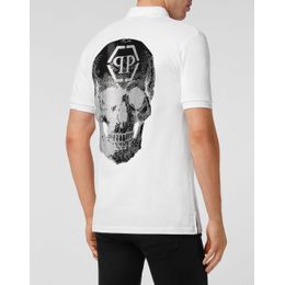 Philipp Plein Poloshirt Skull