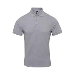 Premier Herren Coolchecker Plus Pique Polo T-Shirt (Silber)