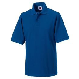 Russel Athletic Russell - Poloshirt Strapazierf&auml;hig f&uuml;r Herren (Kr&auml;ftiges K&ouml;nigsblau)