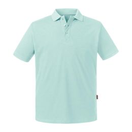Russel Athletic Russell Herren Polo-Shirt Pure Organic (Wasserblau)