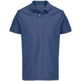 SOLS - "Pacific" Poloshirt Doppeln&auml;hte f&uuml;r Herren/Damen Unisex (Denim)