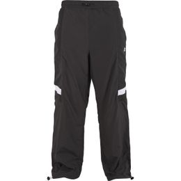 Jogginghose STARTER Black Label "Starter Black Label Starter Fabric Mix Track Pants", Herren, Gr. L, US-Gr&ouml;&szlig;en, schwarz, 100% Polyester, normal, Hosen Jogginghose
